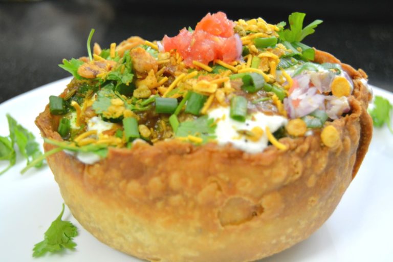 Katori Chaat Recipe | How to make Basket Chaat - MUMMY RECIPES